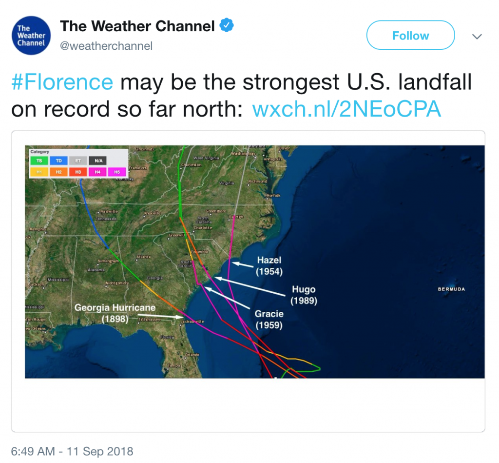 Hurricane Florence PSA for My Friends and Family - Ed Cottrell